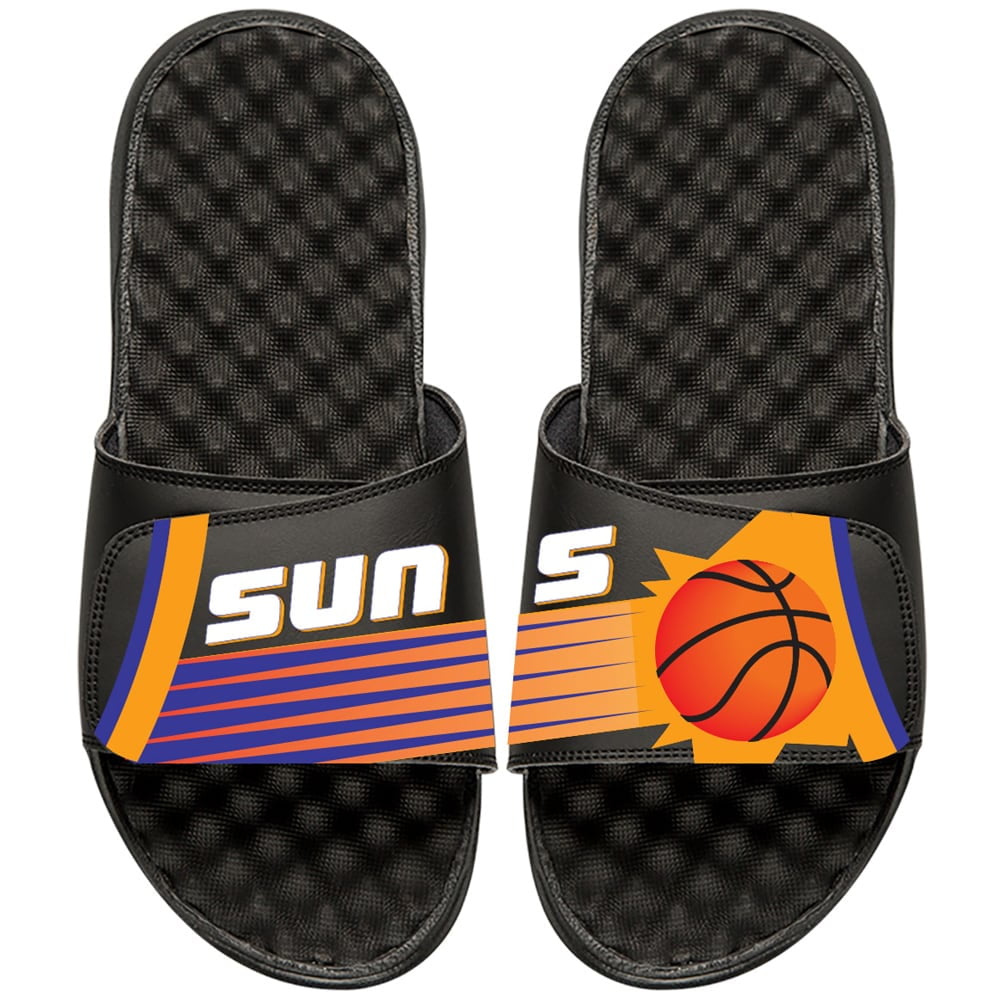 ISlide Black Phoenix Suns NBA Hardwood Classics Jersey Slide Sandals ...