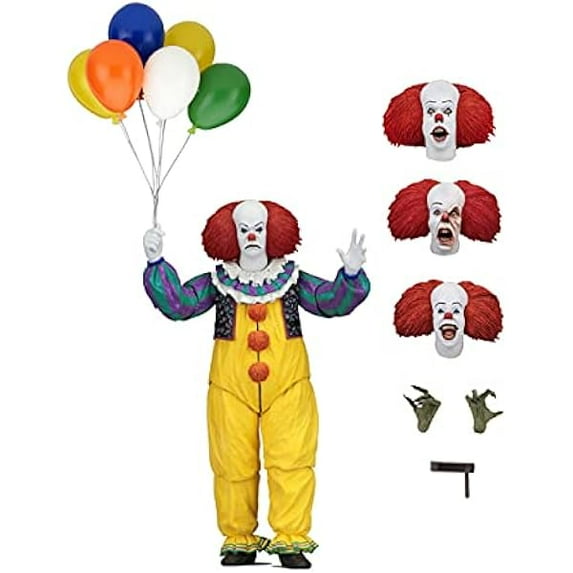 - IT - 7” Scale Action Figure - Ultimate Pennywise (1990) - Walmart.com