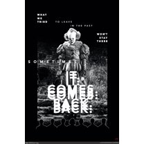 IT: Chapter 2 - Smile One Sheet Wall Poster with Wooden Magnetic Frame ...