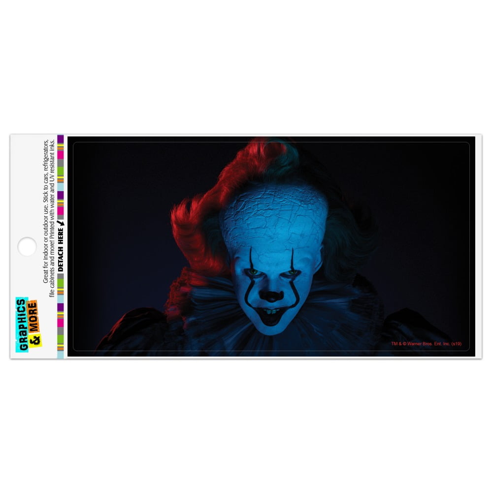 IT: Chapter 2 Blue Pennywise Automotive Car Refrigerator Locker Vinyl ...