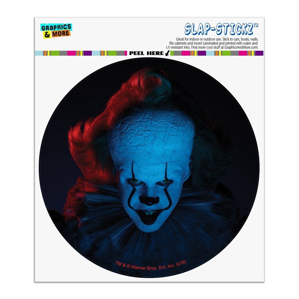 IT: Chapter 2 Blue Pennywise Automotive Car Window Locker Circle Bumper ...