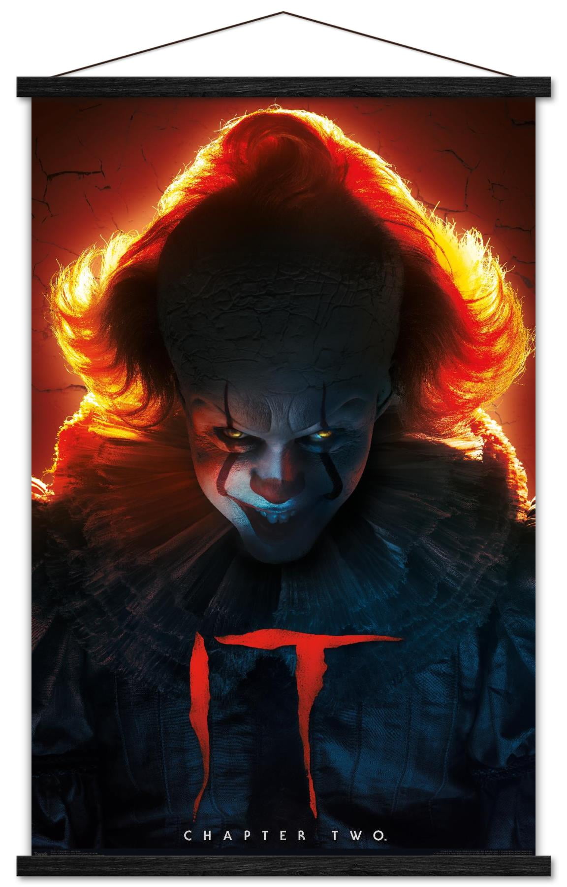 IT: Chapter 2 - Evil Glow Wall Poster with Magnetic Frame, 22.375" x 34 ...