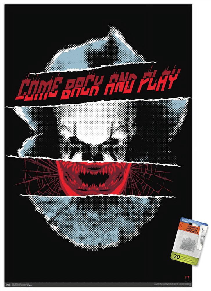 IT: Chapter 2 - Play Wall Poster with Push Pins, 22.375" x 34 ...