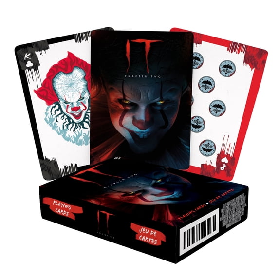 Aquarius IT Chapter 2 Playing Cards, 54 Horror-Themed Cards, Unique ...