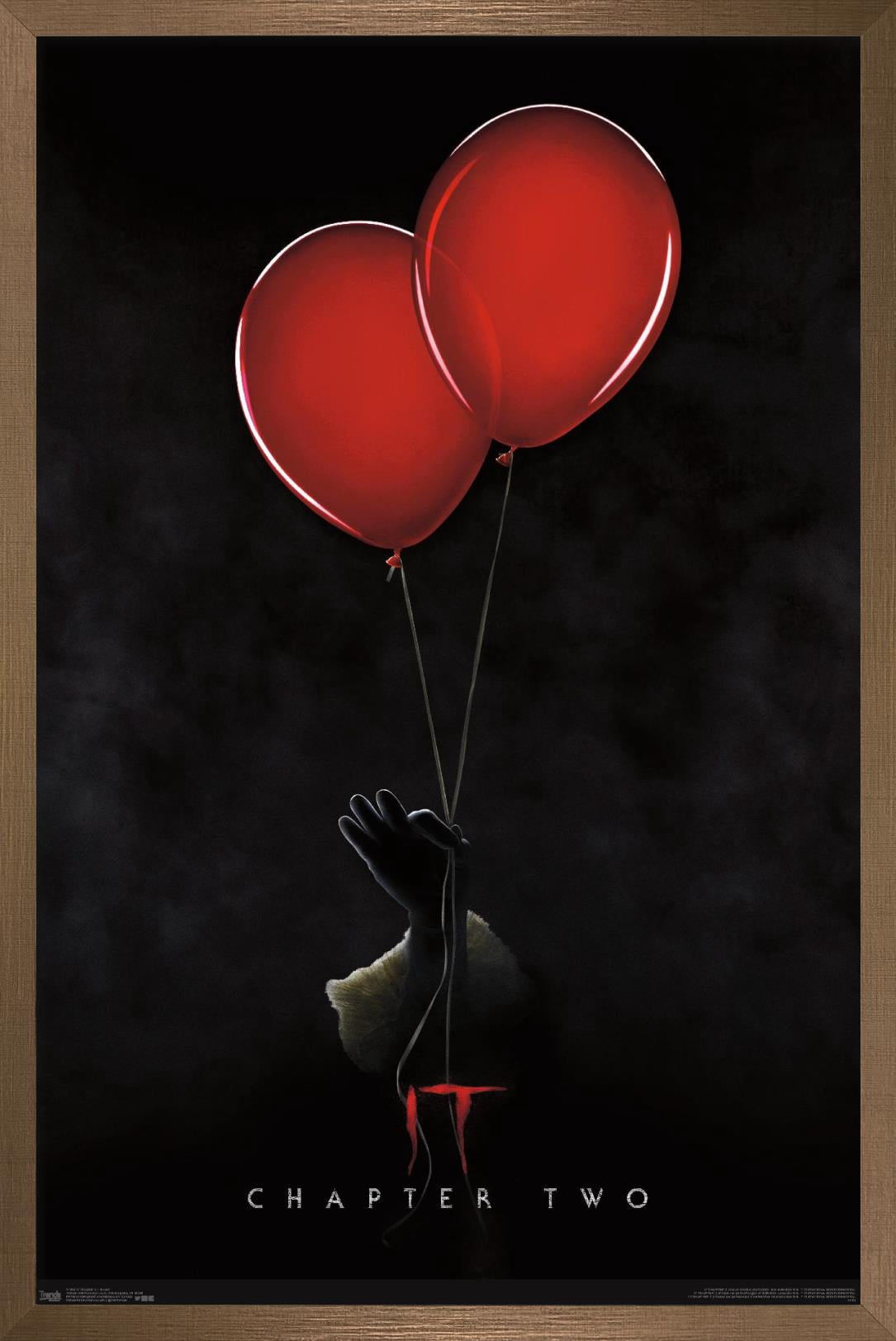 IT: Chapter 2 - Teaser One Sheet Wall Poster, 14.725" x 22.375", Framed ...
