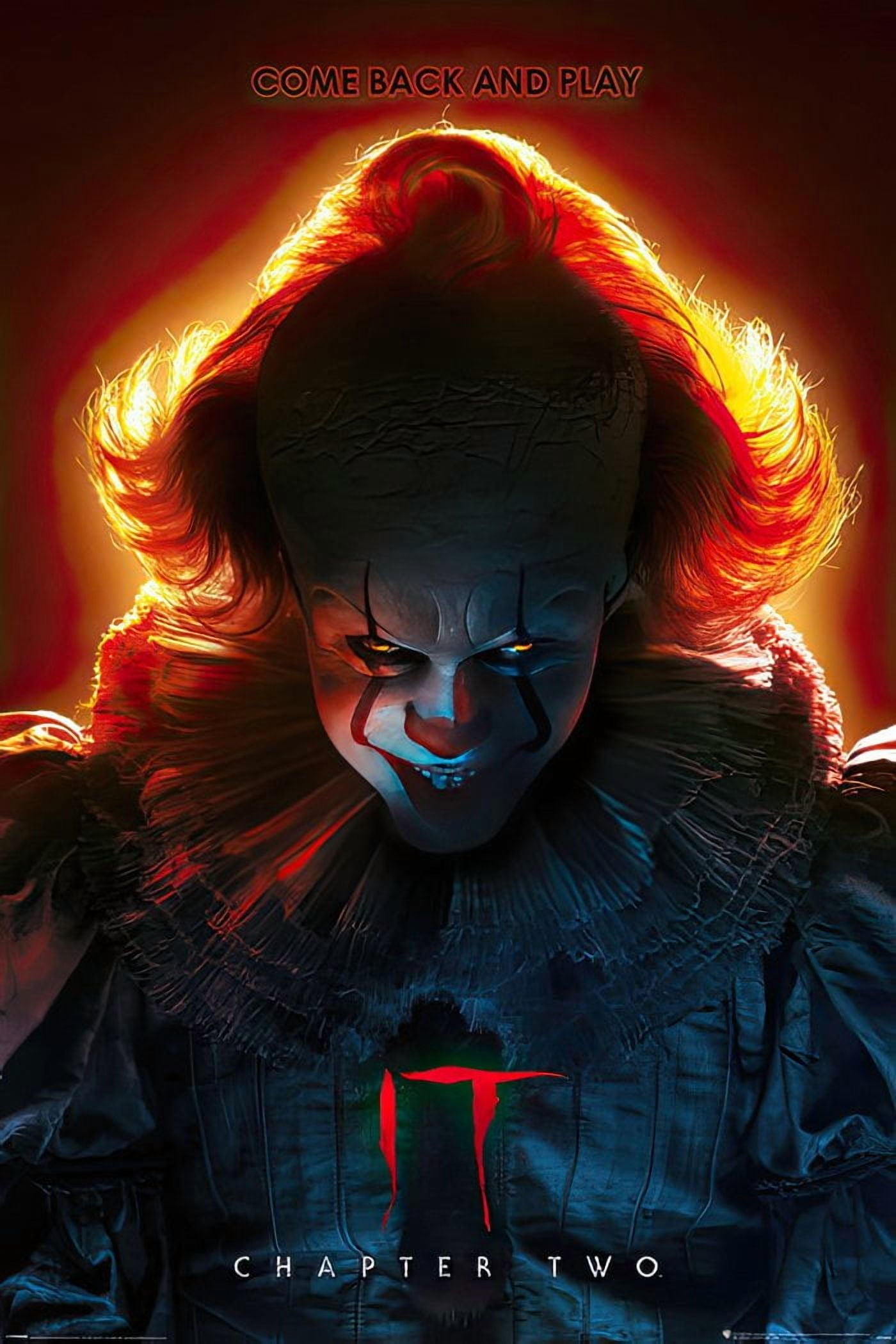 IT: Chapter Two - Movie Poster (Pennywise The Clown - Come Back And ...