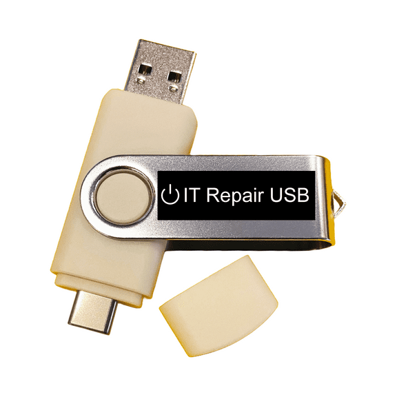 Computer Werx Win 10 Home 32/64 Bit Recovery Disk, USB Install, Key ...