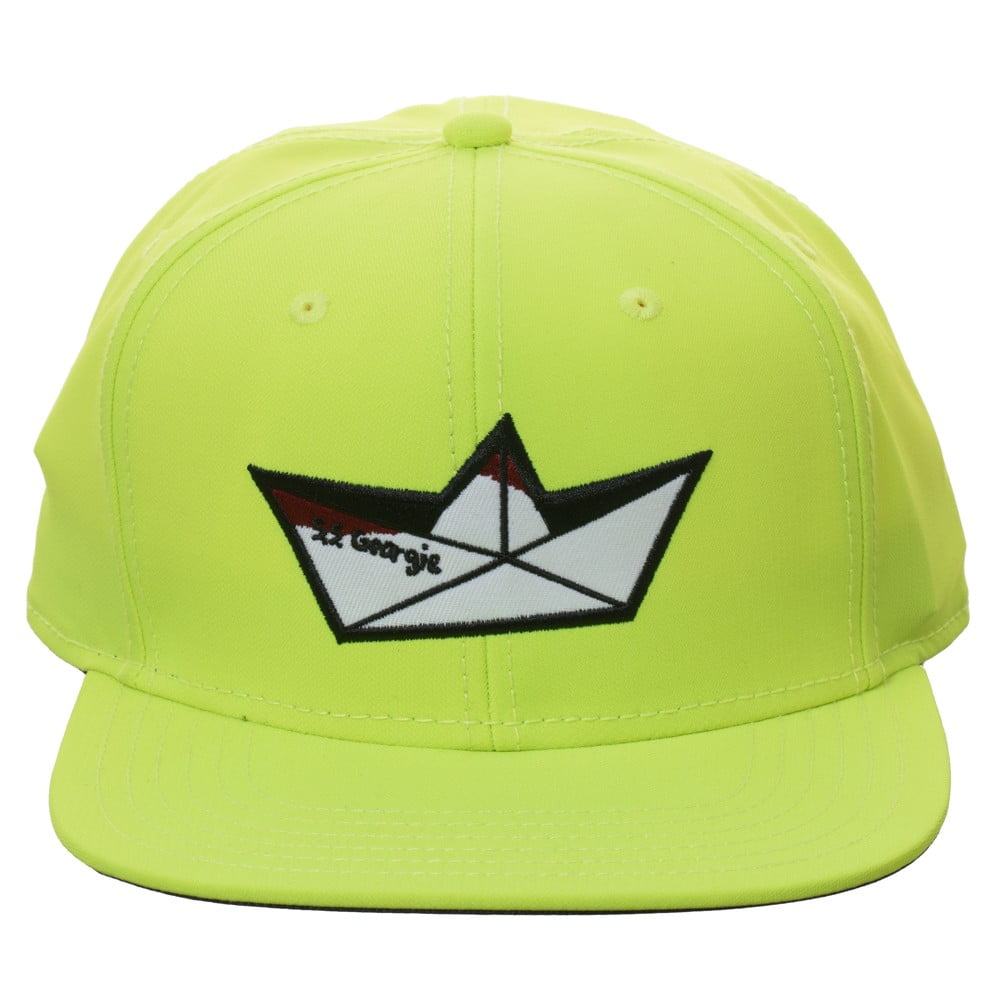 IT Horror Movie SS Georgie Paper Boat Neon Yellow Adjustable Hat ...