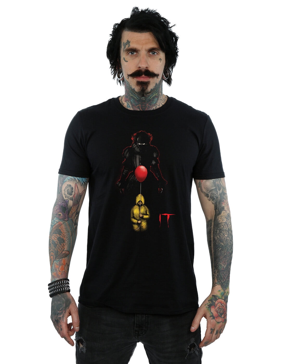 IT Men's Pennywise Shadow T-Shirt - Walmart.com