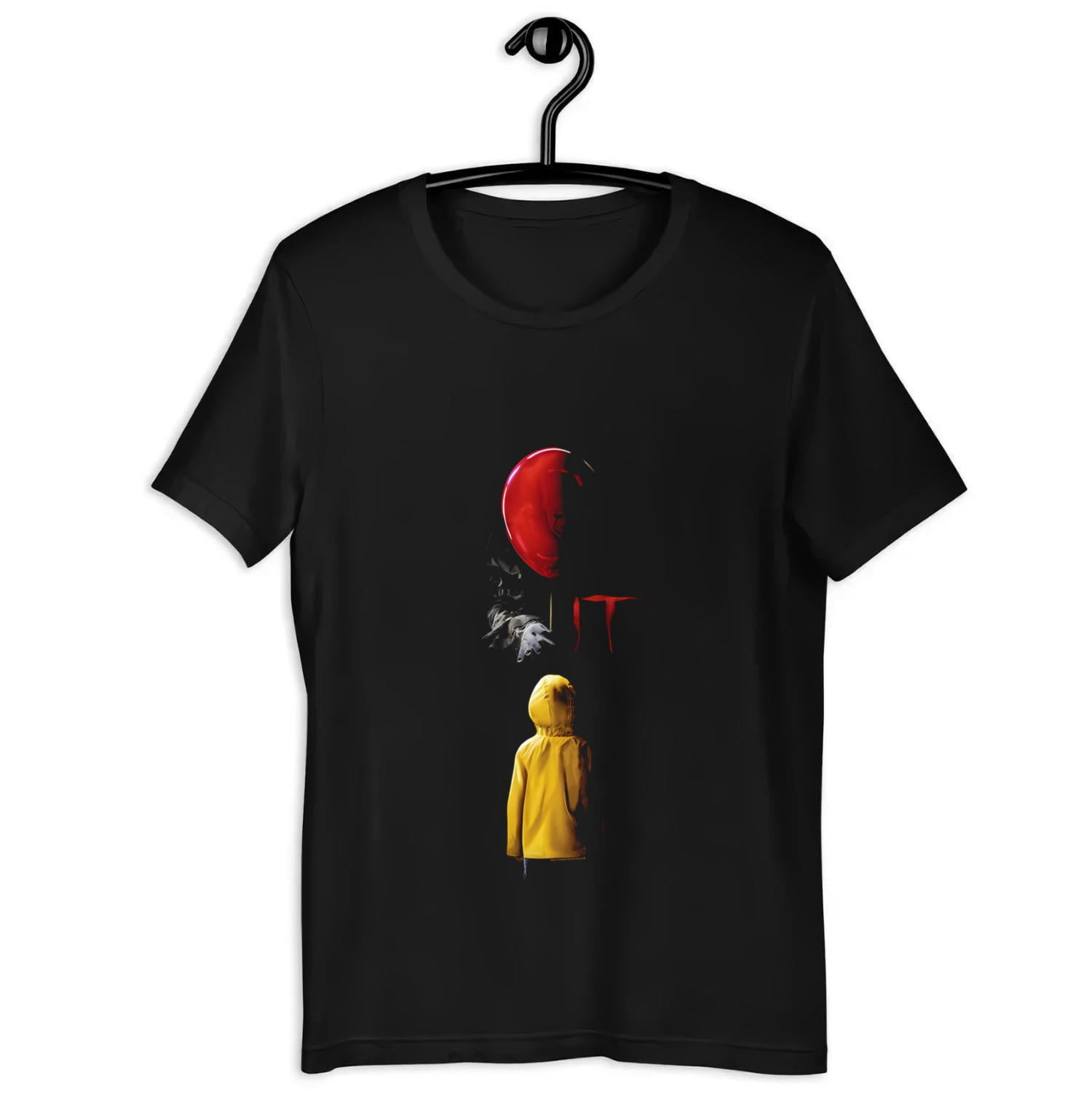 IT Movie Pennywise DVD Cover Horrifying Shape Shifting Evil Men's T ...