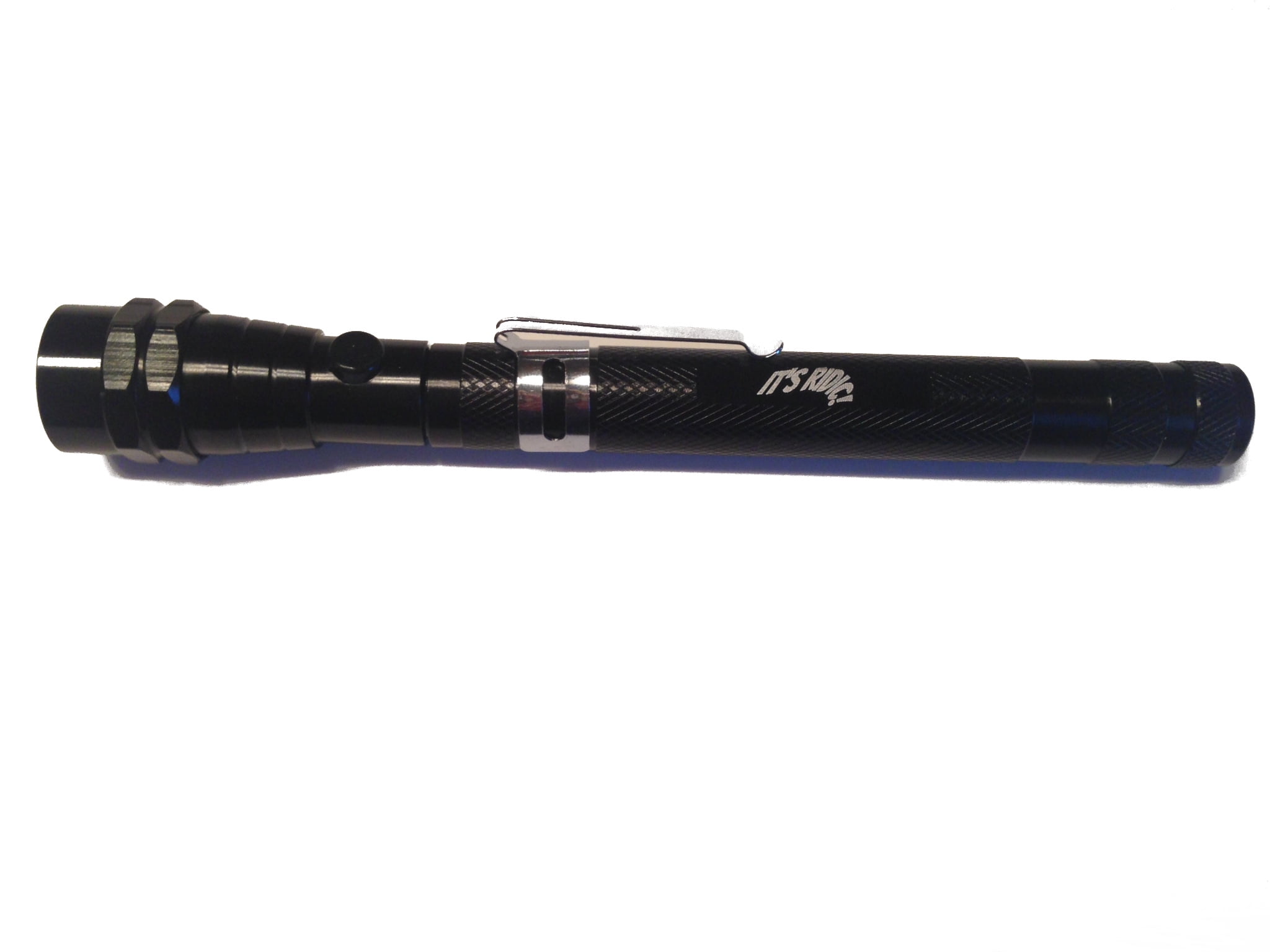 IT'S RIDIC! Black Extendable | Extendible Magnetic LED Flashlight ...