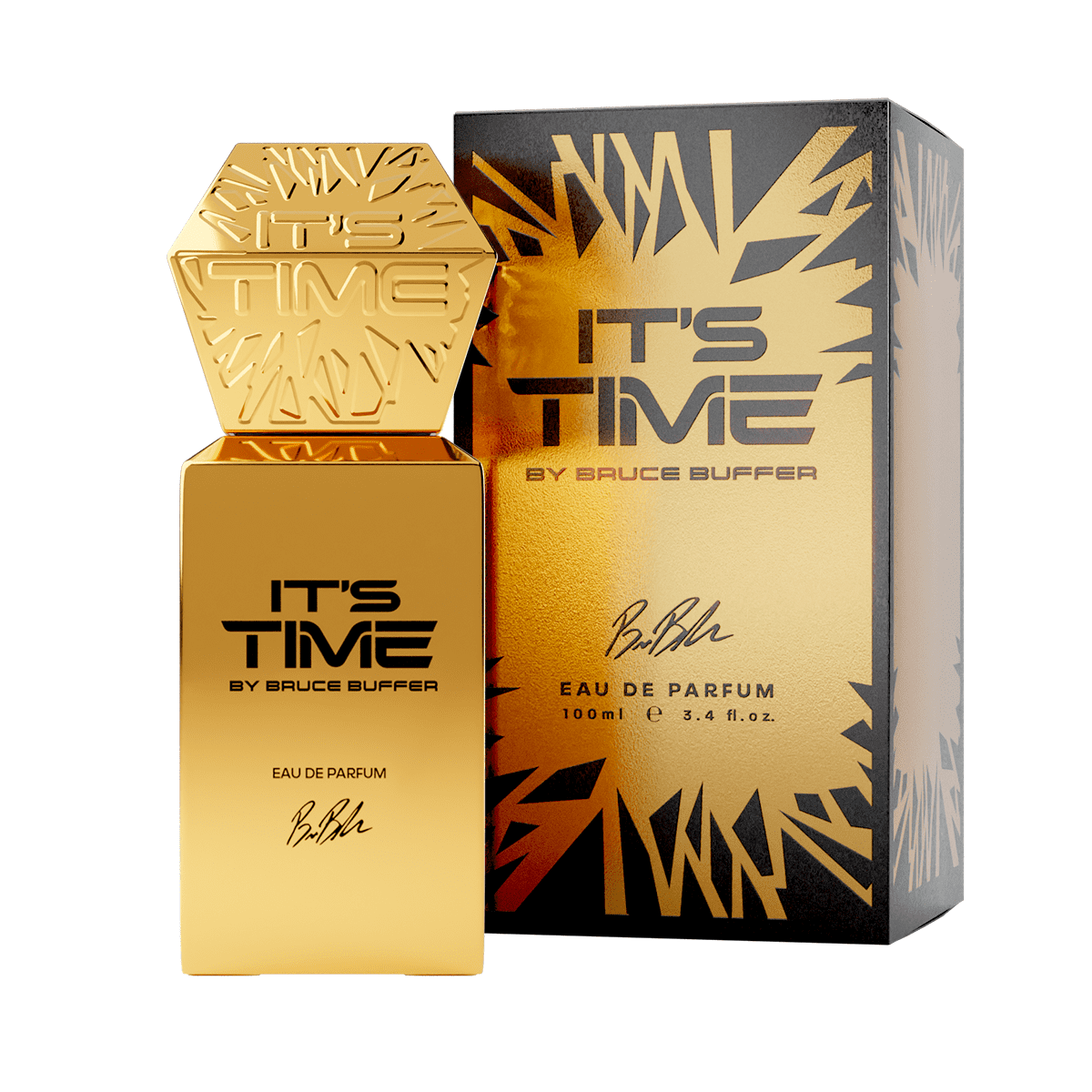 Bruce Buffer IT'S TIME - Legendary Eau de Parfum 3.4 fl. oz., Perfume for Champions - Walmart.com
