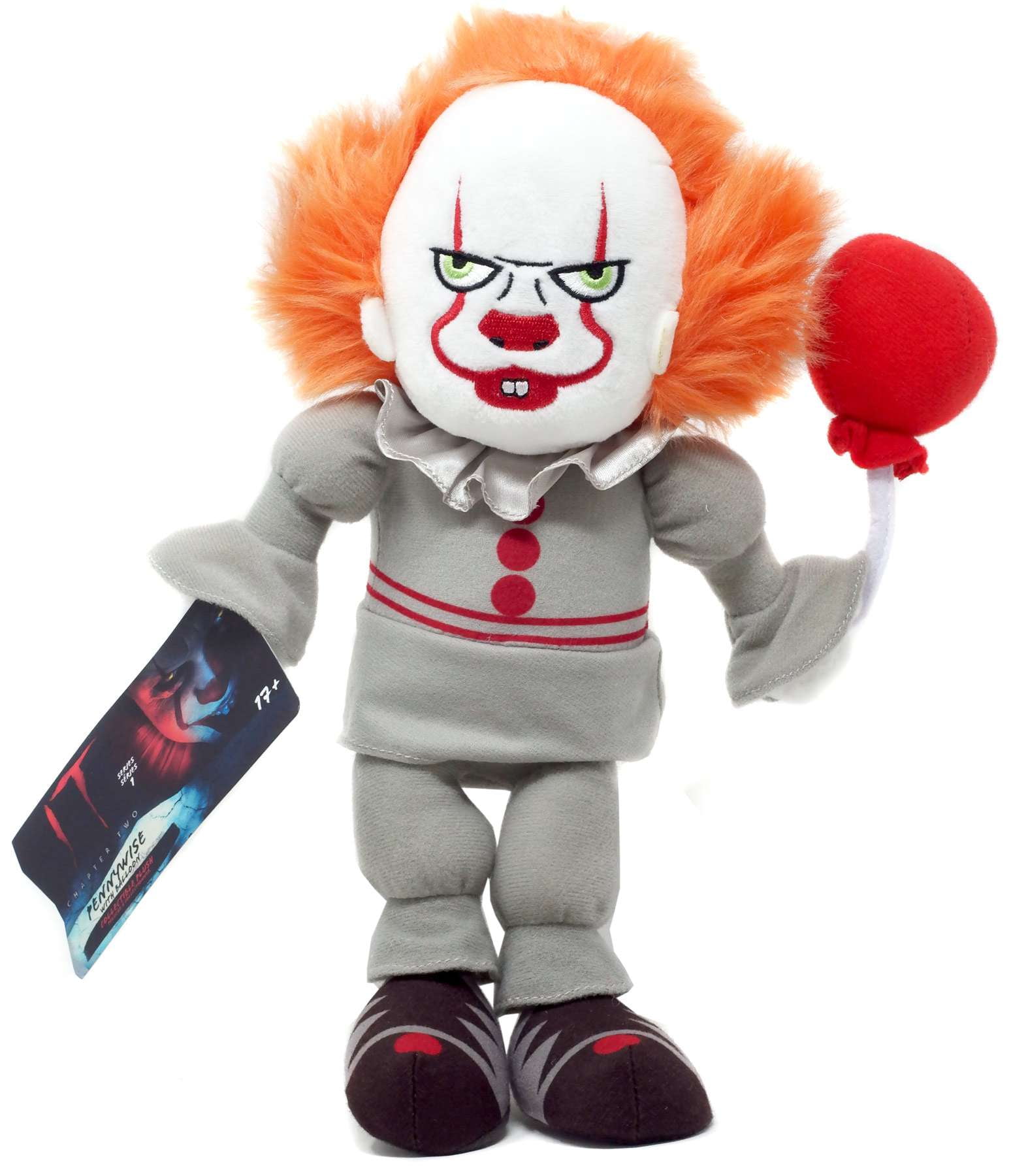 IT Series 1 Pennywise Plush with Sound (with Balloon) - Walmart.com