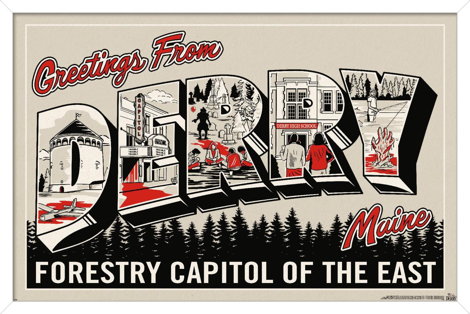IT: Welcome to Derry (2025) - Greetings From Derry Wall Poster, 14.725 ...