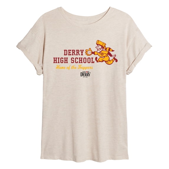 IT: Welcome to Derry - Derry High School Collegiate - Juniors Oversized ...