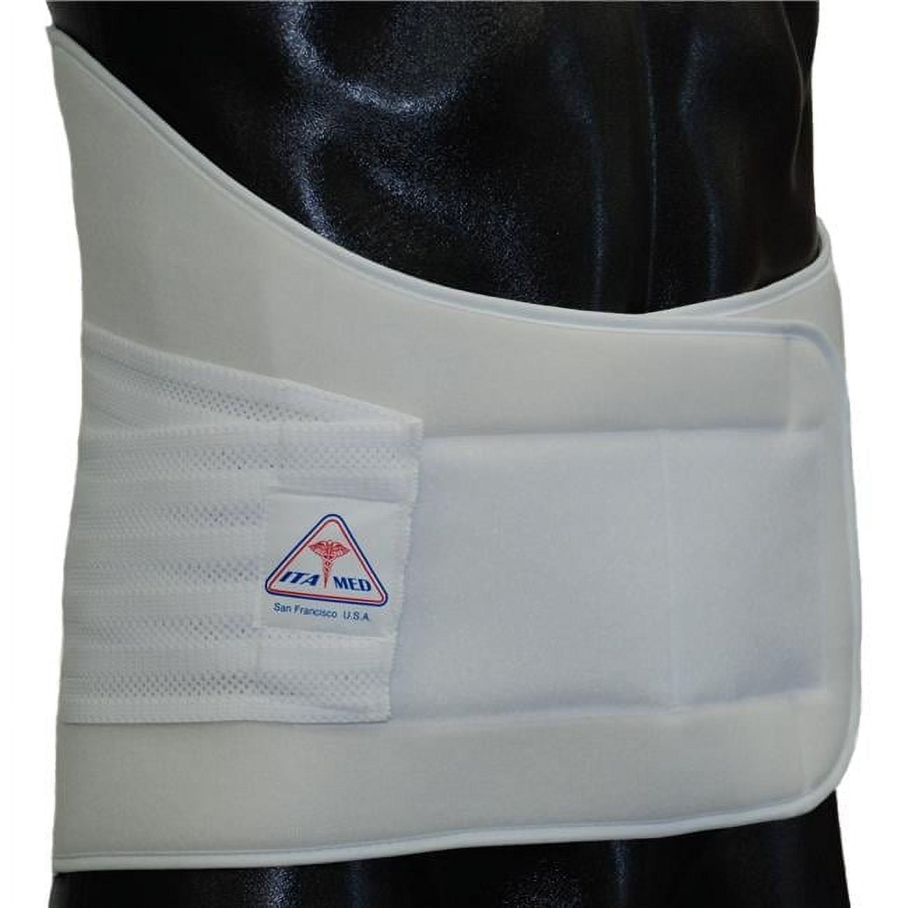ITA-MED Improved Extra Strong Lower Back Support (12'' Wide) - Small ...
