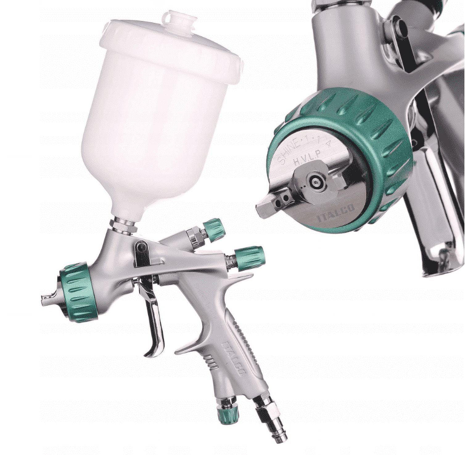 ITALCO SHINE 1 H.V.L.P SPRAY GUN SPRAY GUN 1.3 tip 600ml cup shipment ...