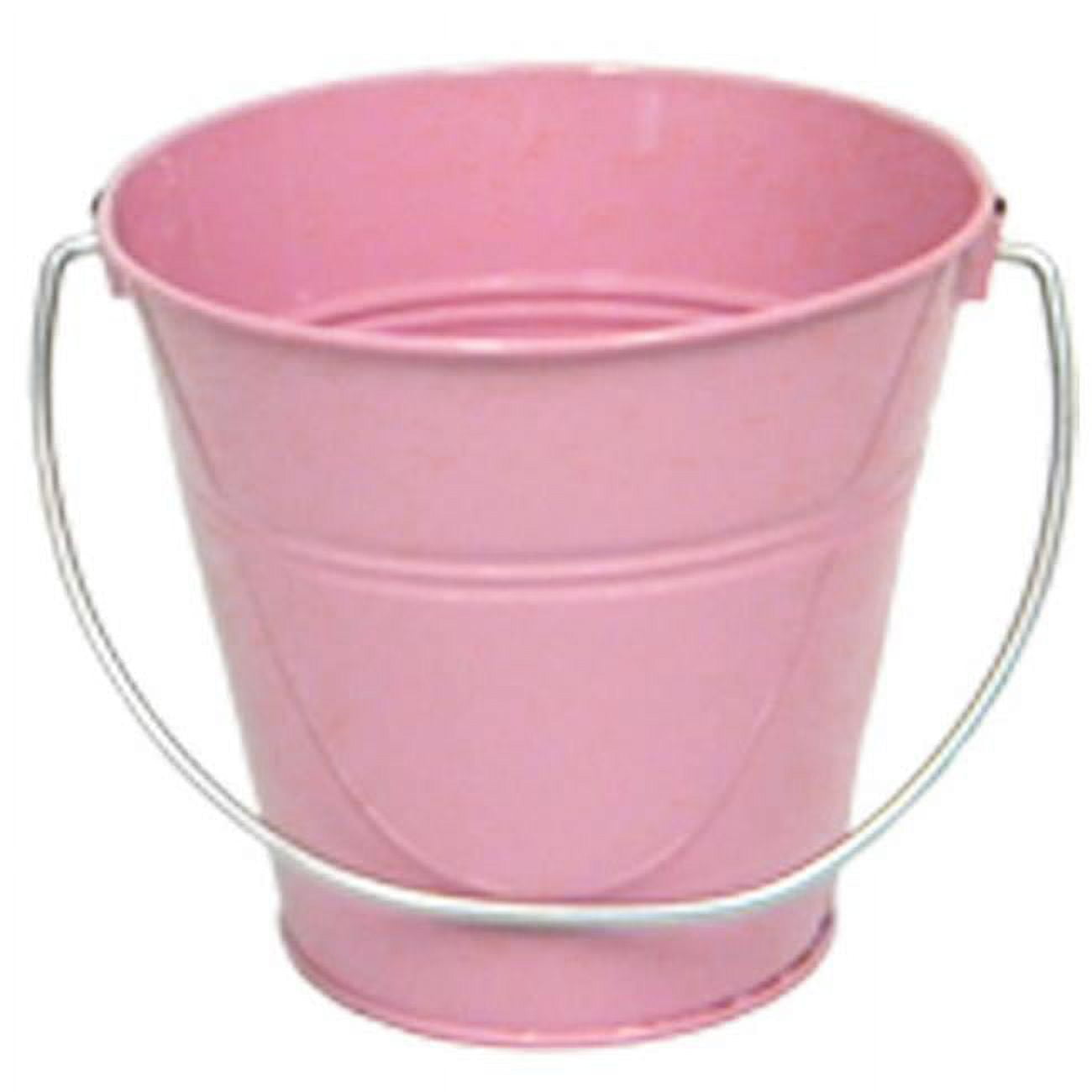ITALIA 10418 5.5 x 6 In. Pink Metal Bucket - 6 Pack - Walmart.com