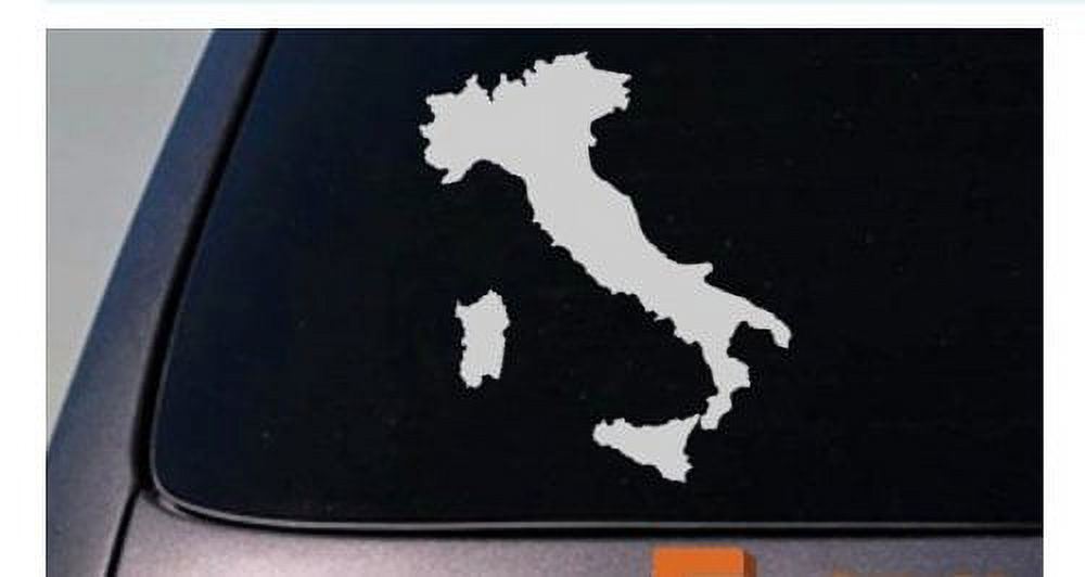 ITALY COUNTRY 6" STICKER DECAL CAR WINDOW Euro EUROPE ROME POPE ...