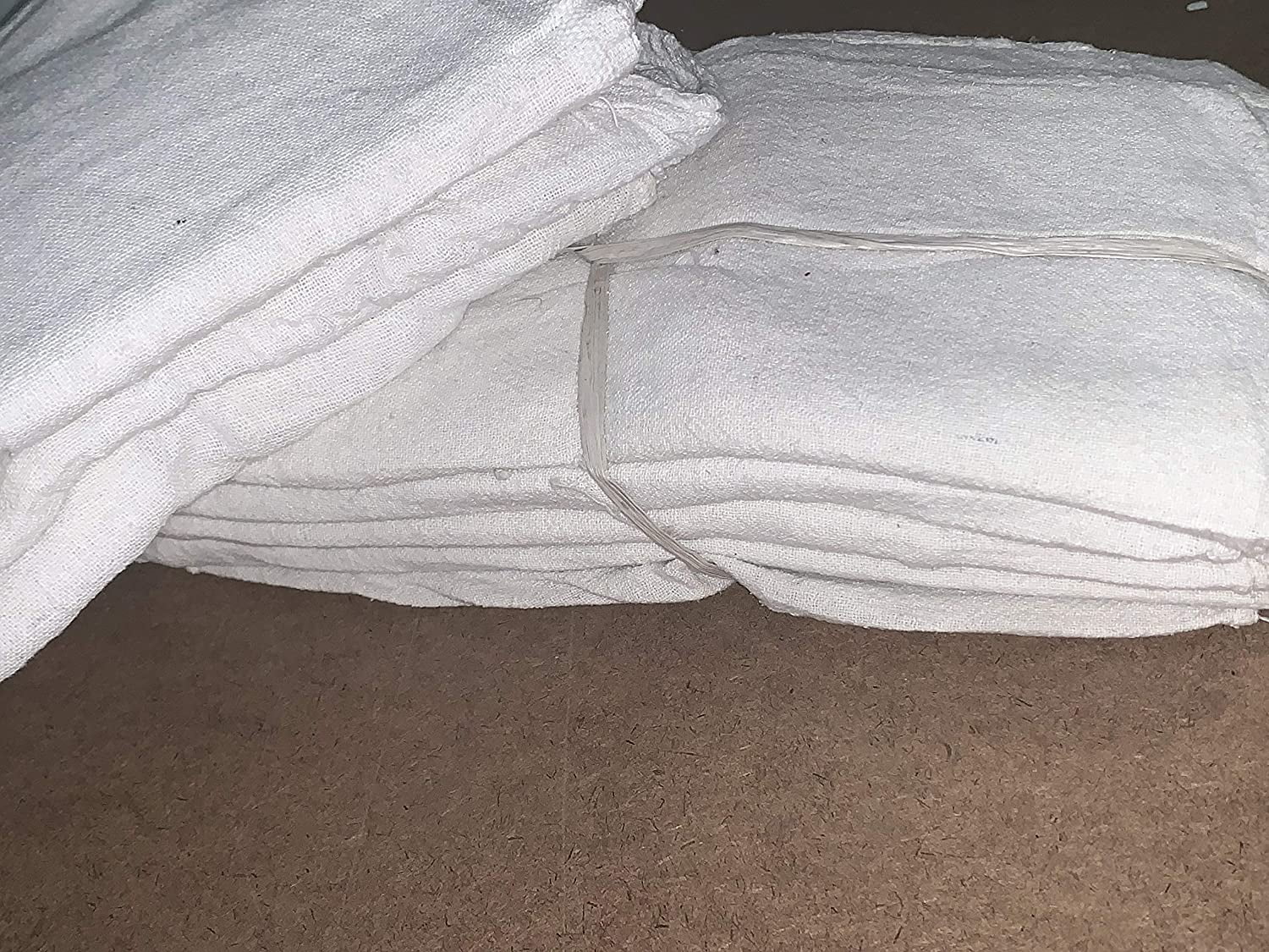 ITC 500 White Shop Towels/Mechanics Rags/Shop Rag/Oil Change Rag Grade ...