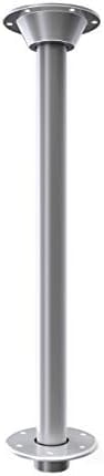ITC RV or Boat Table Leg System. SurFit 29" Leg, Silver, Recessed Mount ...