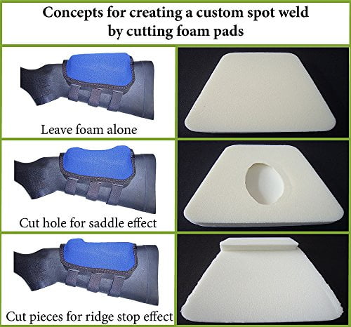ITC Rifle Cheek Pad/Cheek Riser/CheekRest Marksmanship/Wet Suit ...