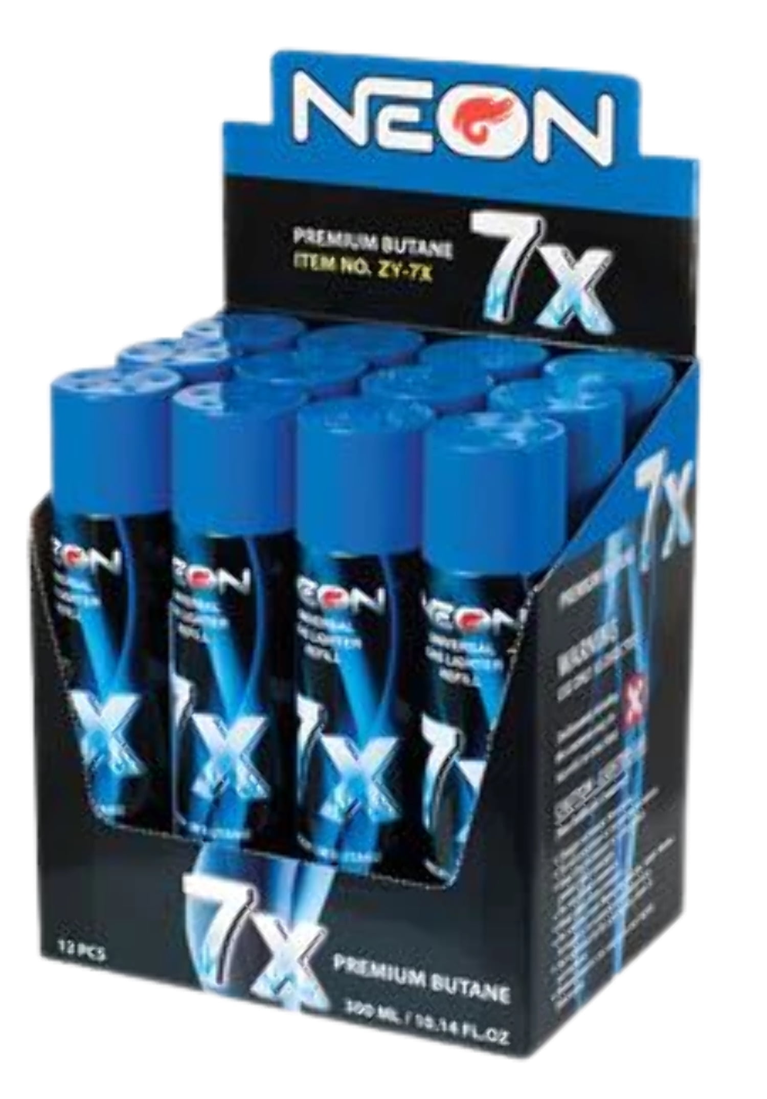 ITEM NUMBER 022115 NEON 300ML BUTANE 12 PIECES PER DISPLAY - Walmart.com