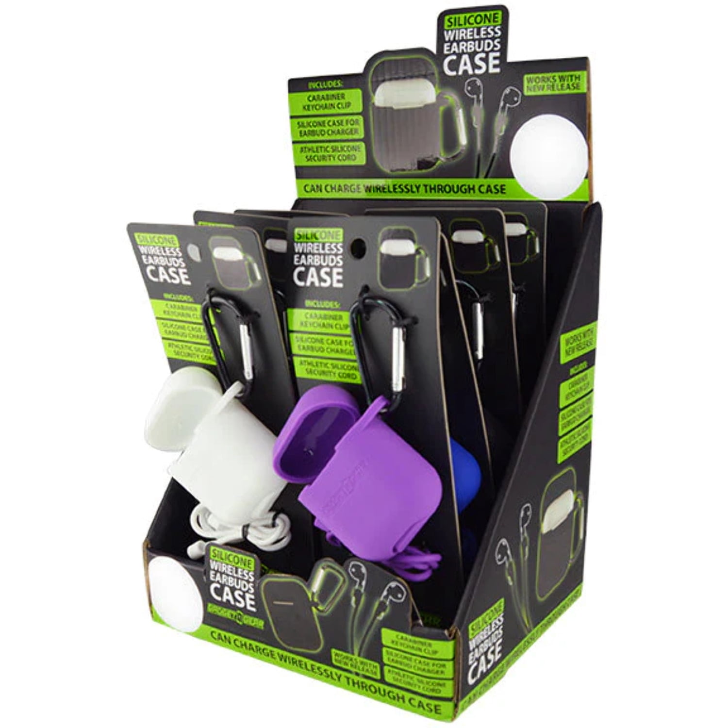 Gadget Gear Silicone Earbud Case with Clip Assortment - Walmart.com