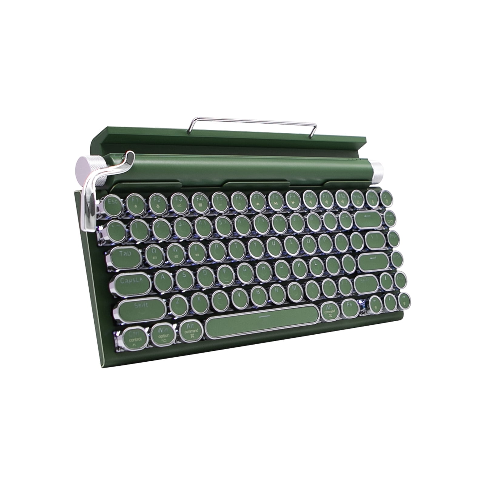 ITIGOITIE Retro Mechanical Typewriter Keyboard, Wireless Multi-Device ...
