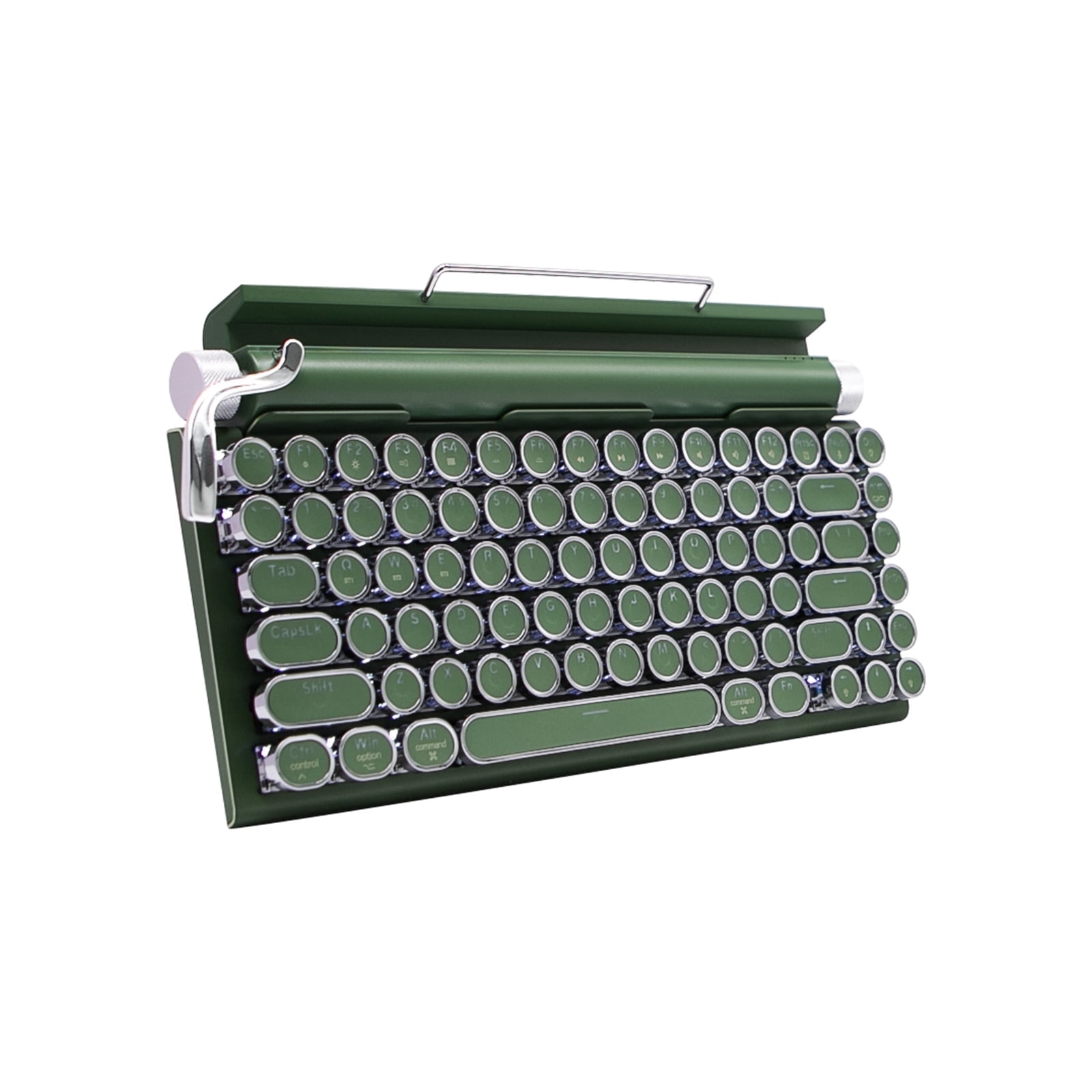 ITIGOITIE Retro Mechanical Typewriter Keyboard, Wireless Multi-Device ...