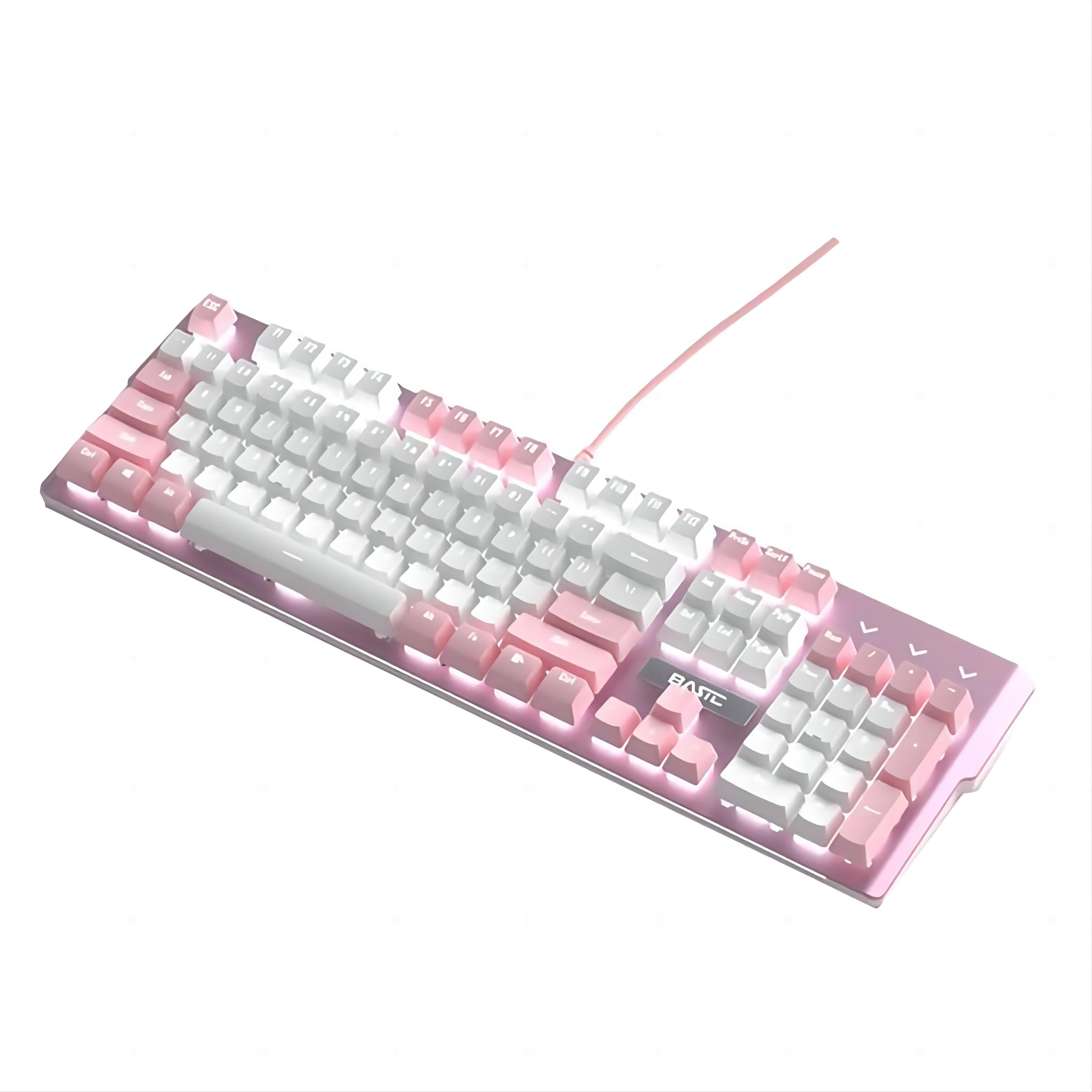 ITIGOITIE Wired Mechanical Keyboard, For Girls' E-sports Games, Cute ...