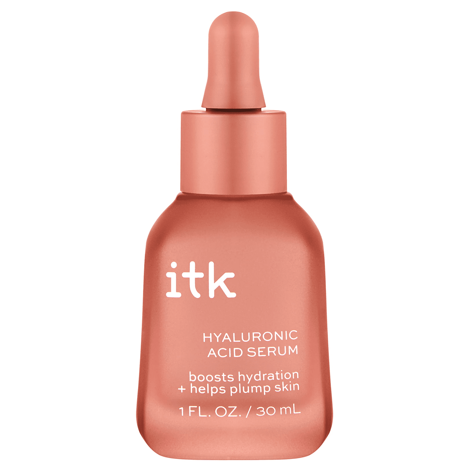 ITK Skincare Hyaluronic Acid Serum Hydration with Squalane and Niacinamide for All Skin Types 1 oz
