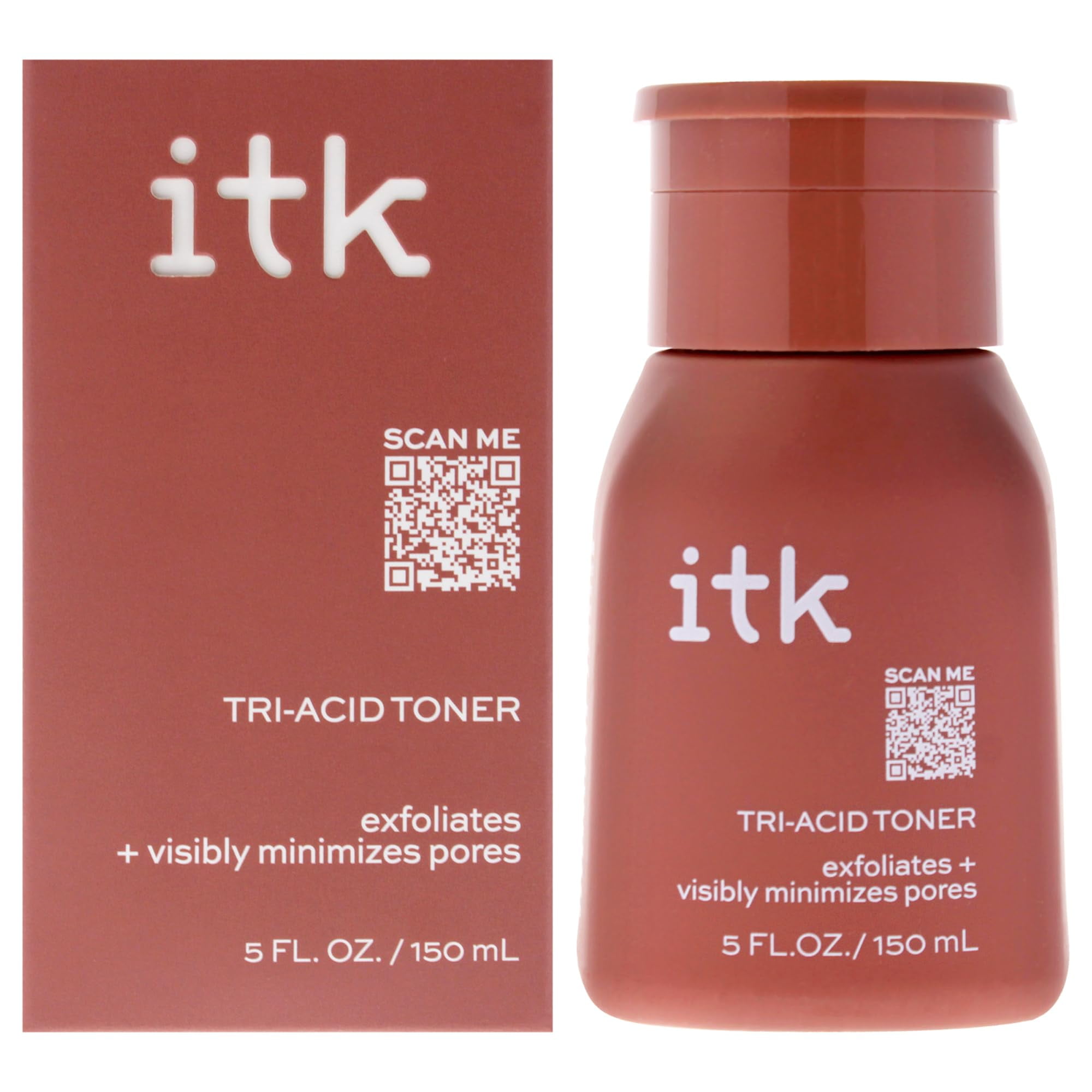 ITK Tri-Acid Facial Toner BCA3 with AHA, BHA, PHA + Niacinamide ...