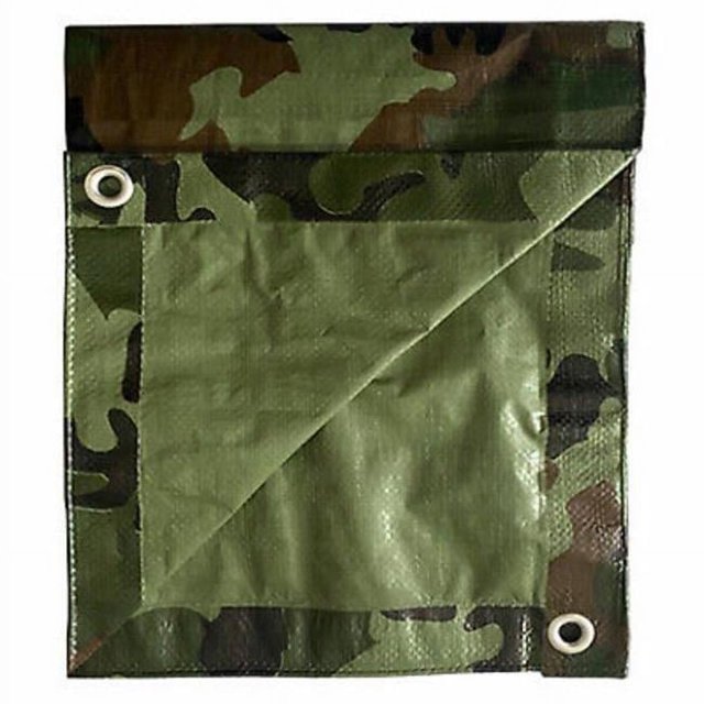 ITM 100782 12 x 16 ft. TG Camo Poly Tarp - Walmart.com