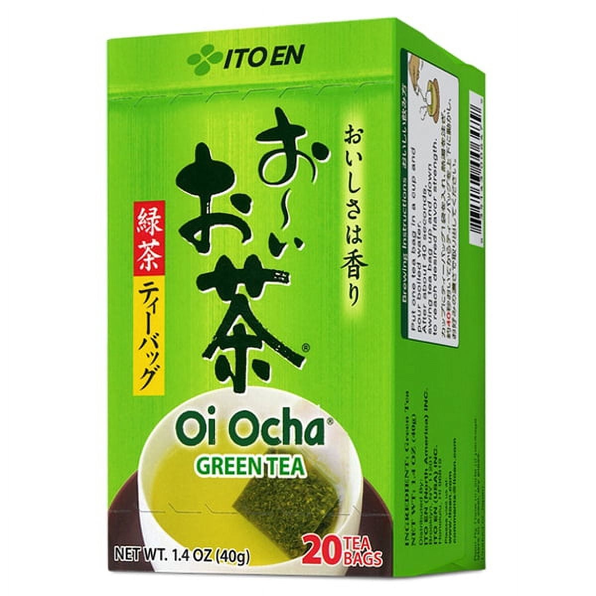 Ito En Usa Itoen Green Tea, 20 Wrapped Tea Bags, Japan's No. 1 Sencha ...