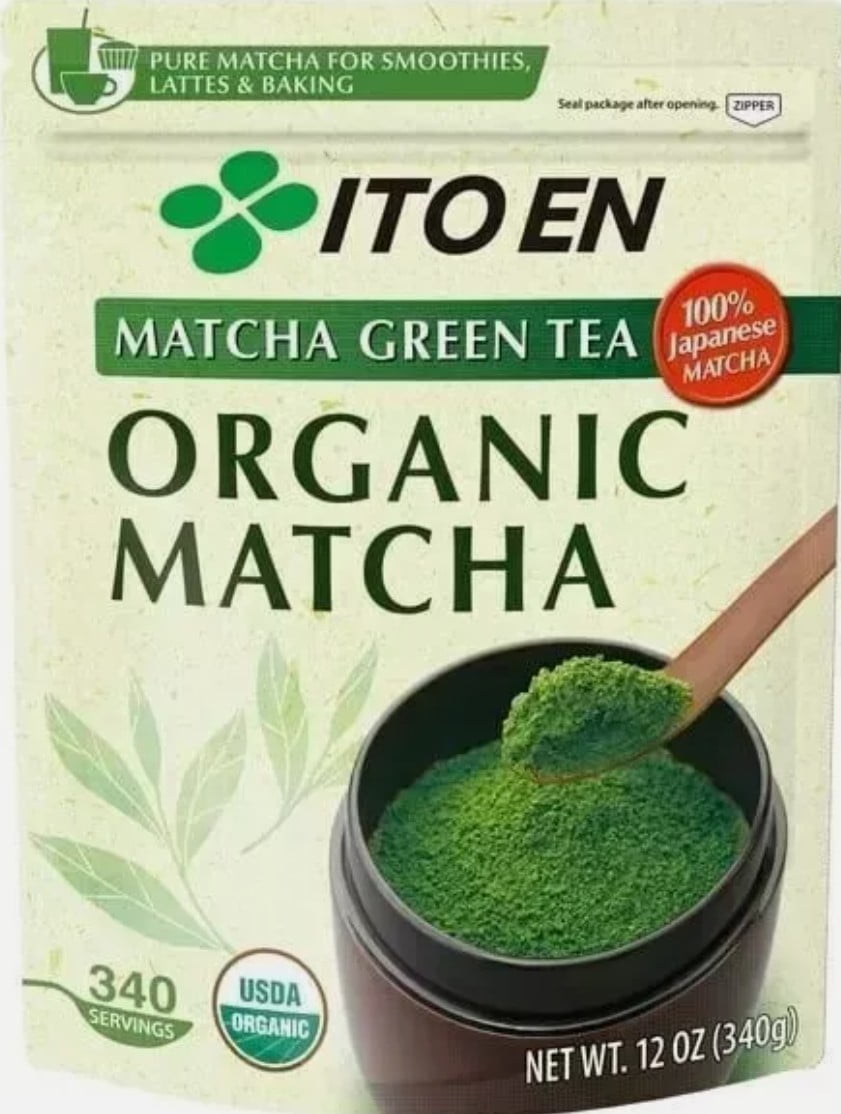ITOEN 100% Pure Japanese Organic Matcha 12oz (340g) - Walmart.com