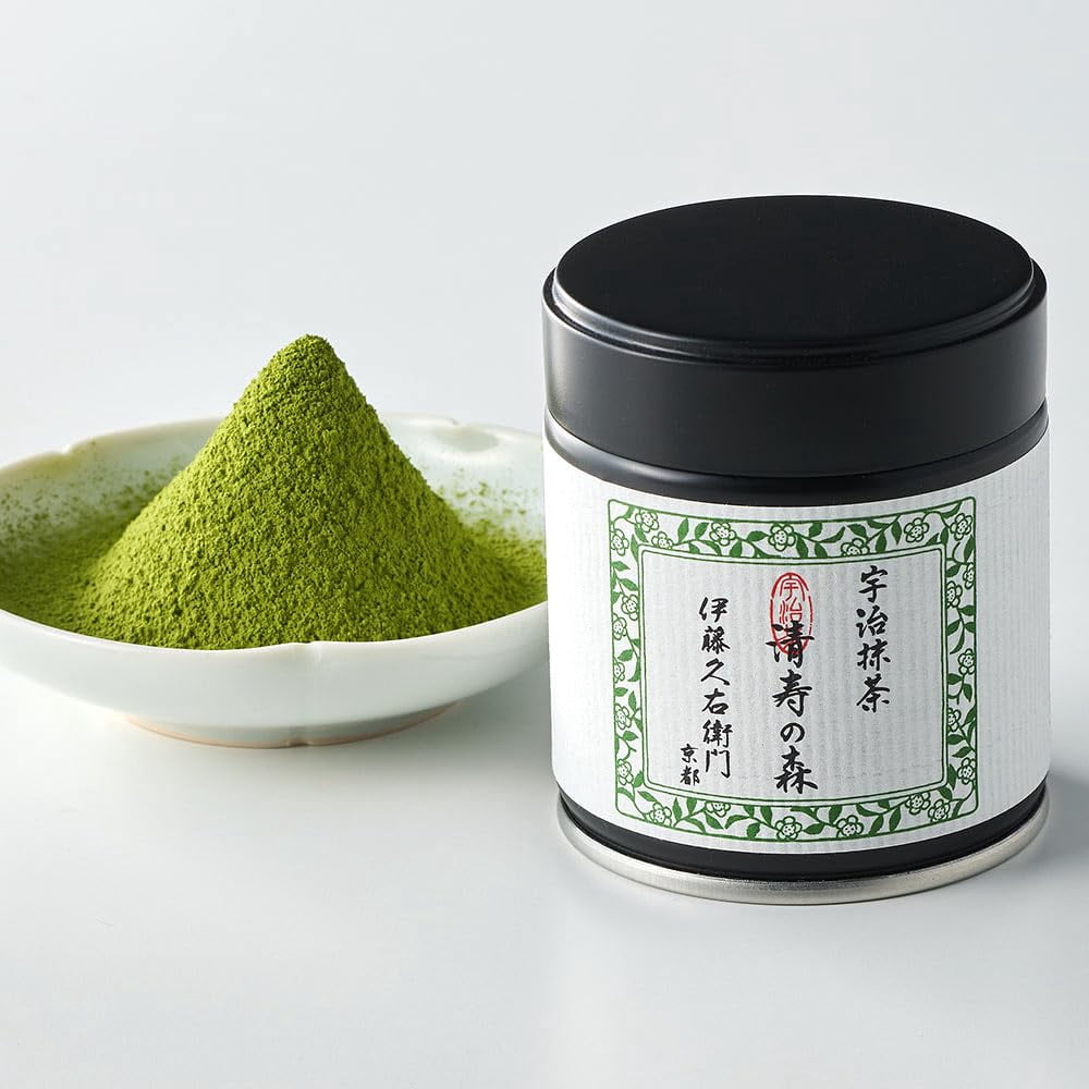 ITOHKYUEMON Kyoto Uji First-Harvest Ceremonial Grade Matcha Green Tea ...