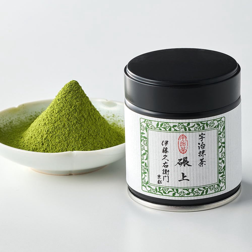 ITOHKYUEMON Kyoto Uji First-Harvest Ceremonial Grade Matcha Green Tea ...