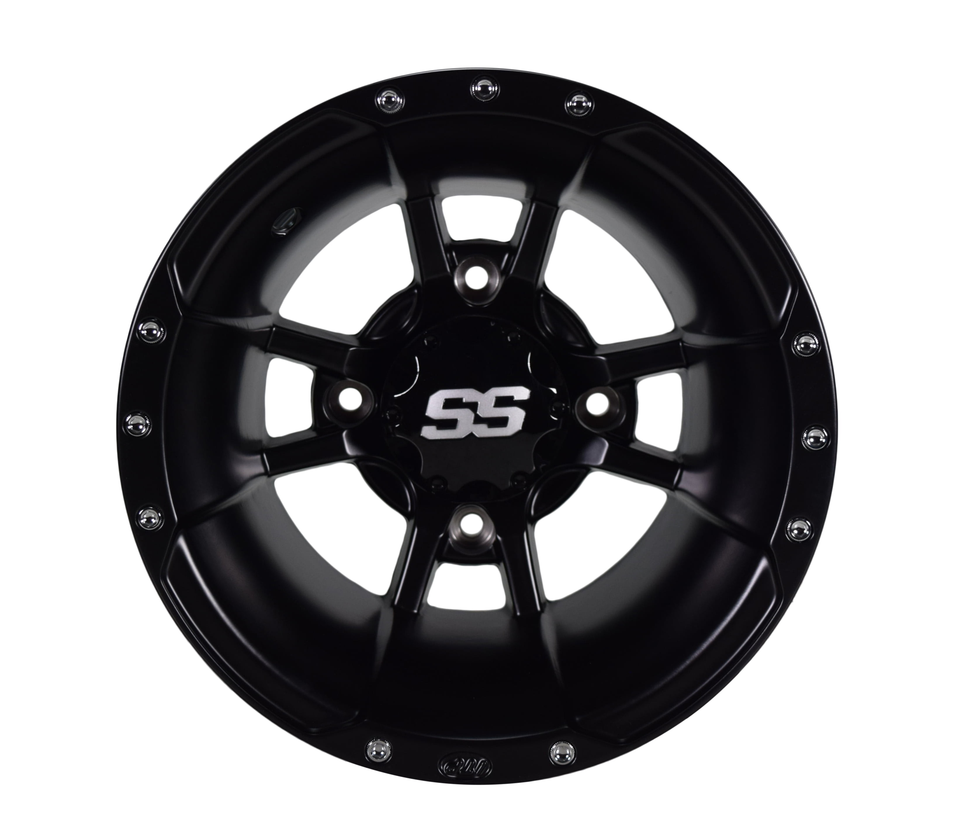 ITP 57-40107 10x8 4/115 3+5 Offset SS112 Black Sport Wheel - Walmart.com