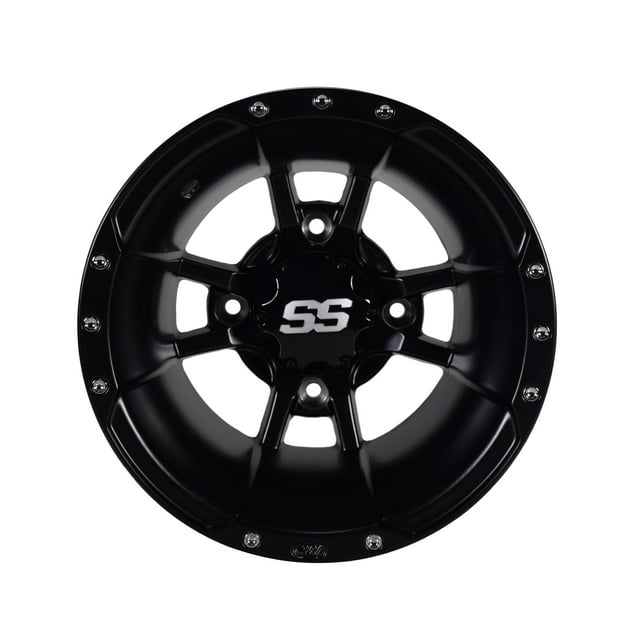 ITP 57-40107 10x8 4/115 3+5 Offset SS112 Black Sport Wheel - Walmart.com