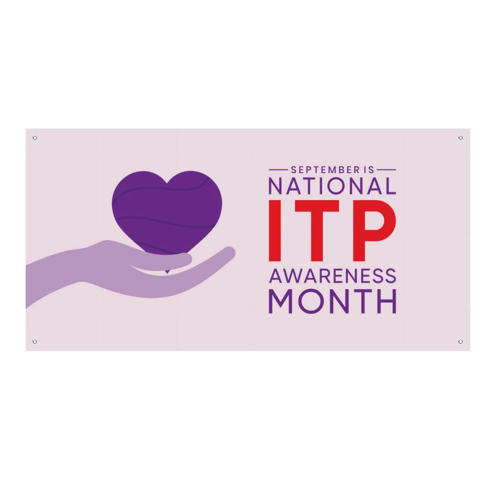 ITP Awareness Month Banners Flag Hanging Backdrop Sign Wall Decoration ...