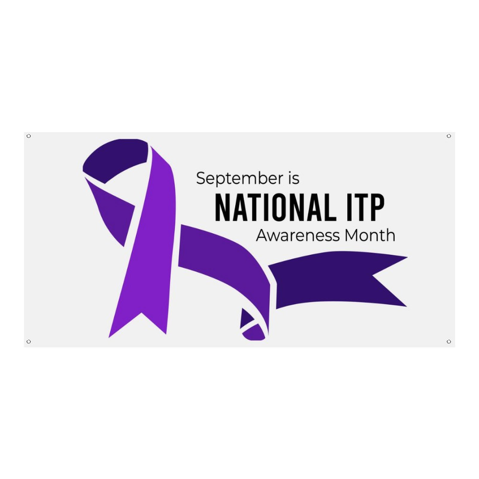 ITP Awareness Month Banners Flag Hanging Backdrop Sign Wall Decoration ...