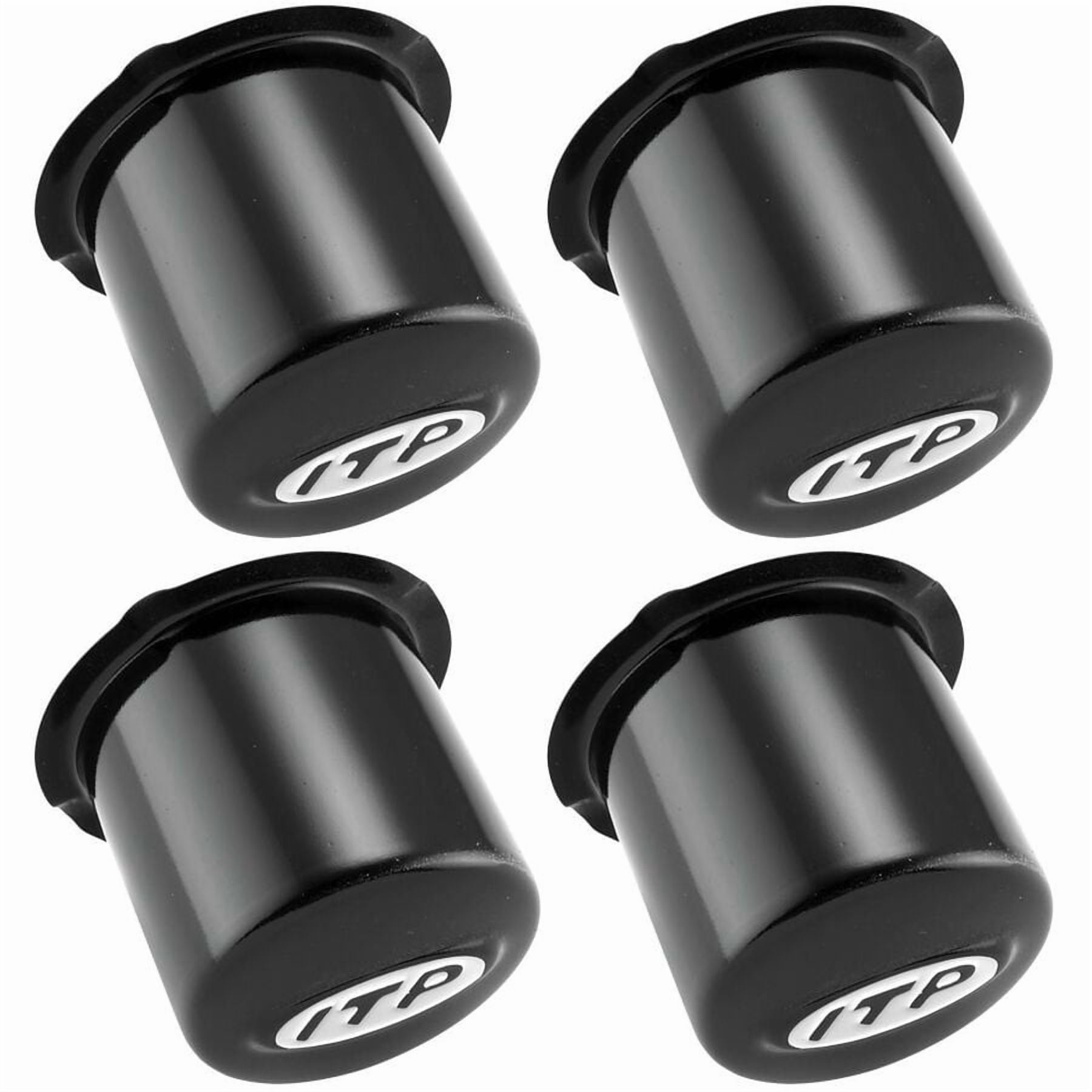 ITP Center Cap (Set of 4) - 4x110 - Black - Walmart.com