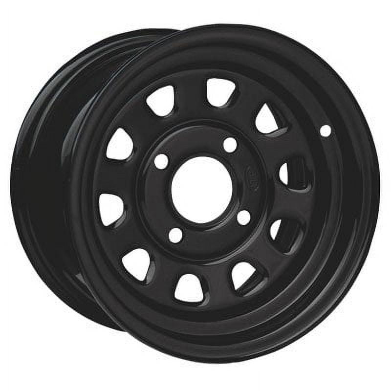 ITP Delta Steel Wheel (Front/Rear / 14X7 4/156 4+3 12mm) (Black ...