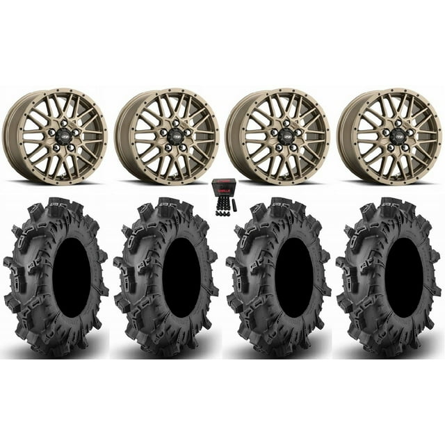 ITP Hurricane 15" Wheels Br 32" Terminator Max Tires Polaris RZR Turbo ...