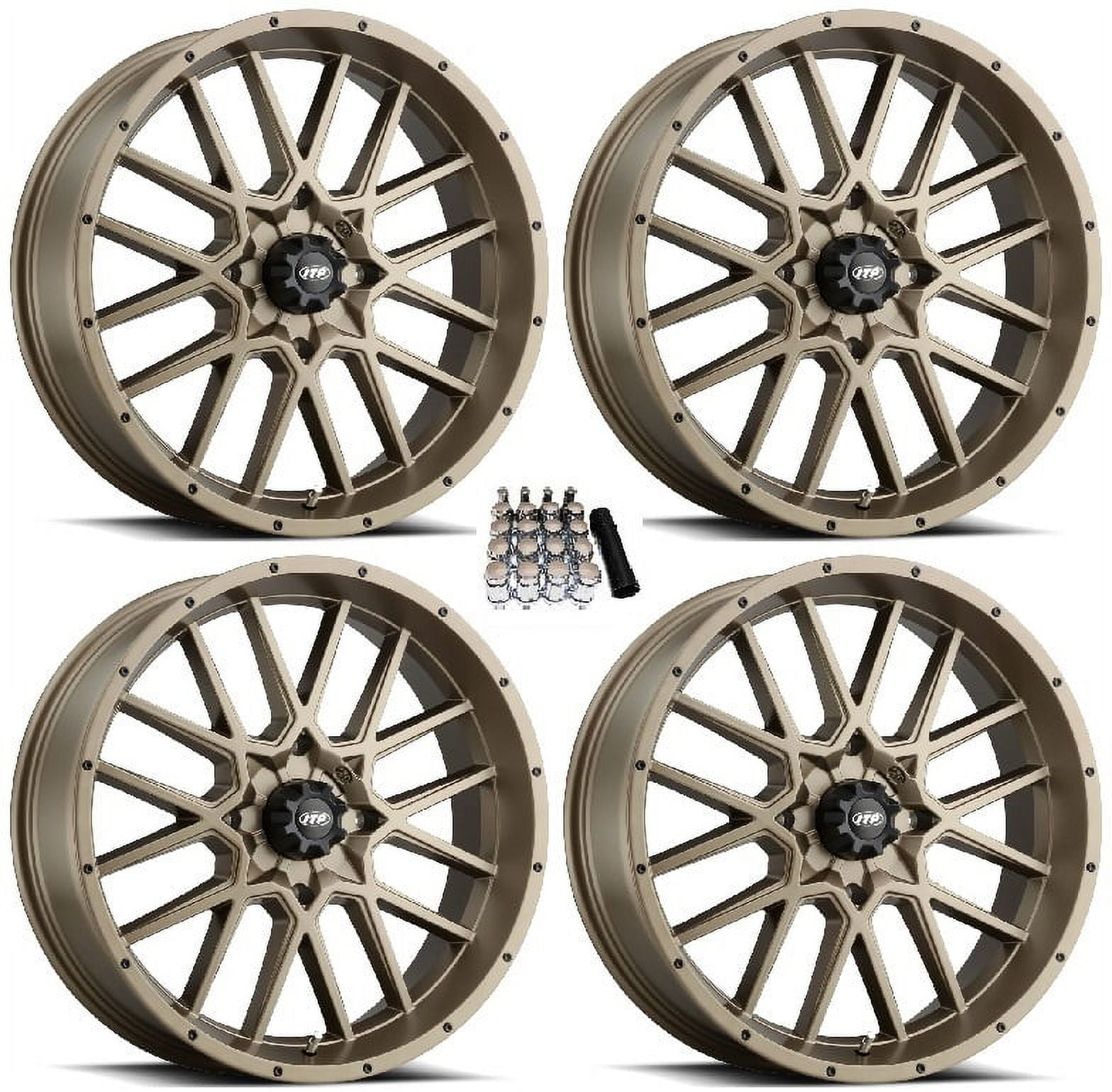 ITP Hurricane UTV Wheels/Rims Bronze 20" Polaris RZR 1000 XP / Ranger ...