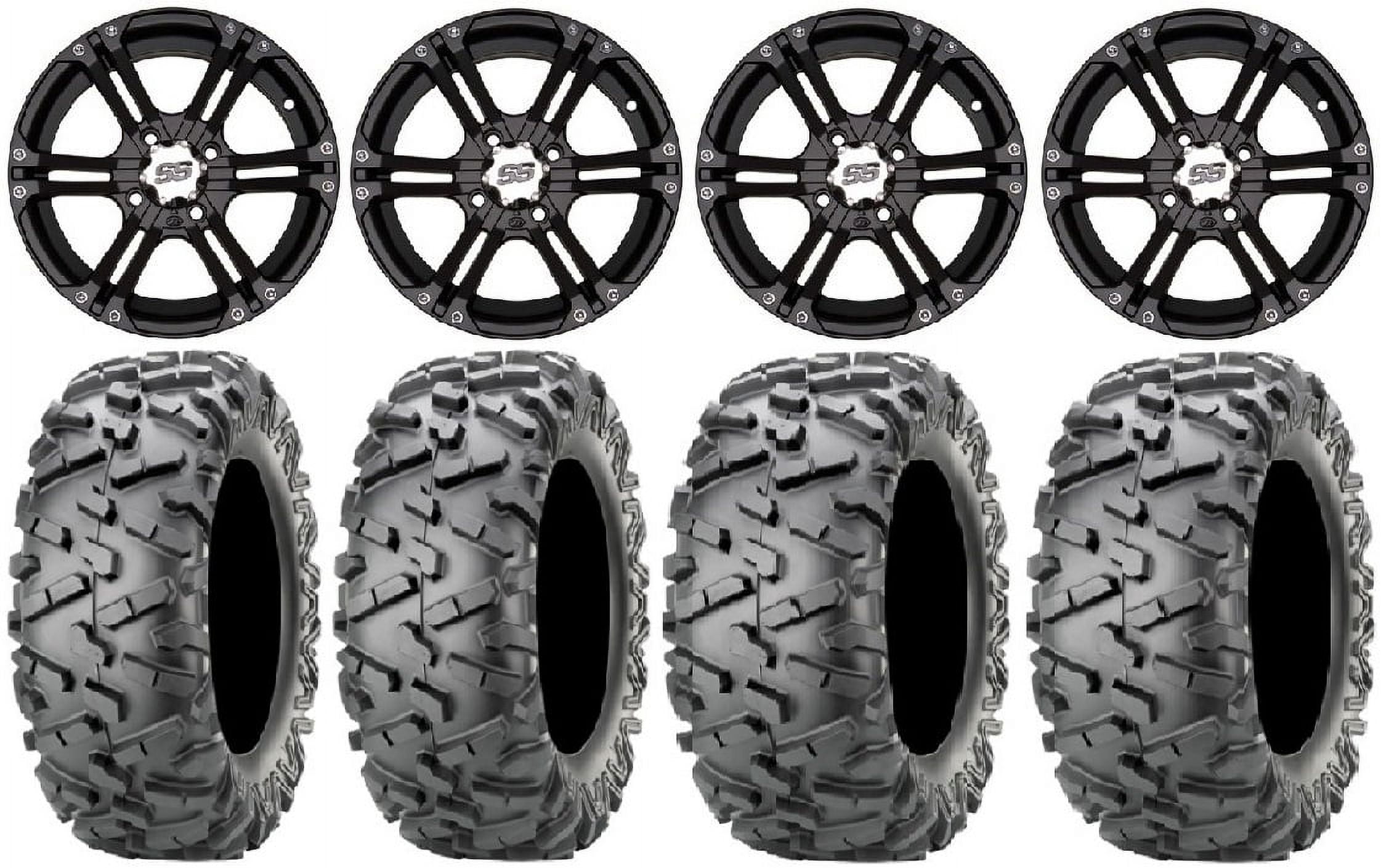 ITP SS212 14" Wheels Black 26" BigHorn 2.0 Tires Yamaha Viking ...