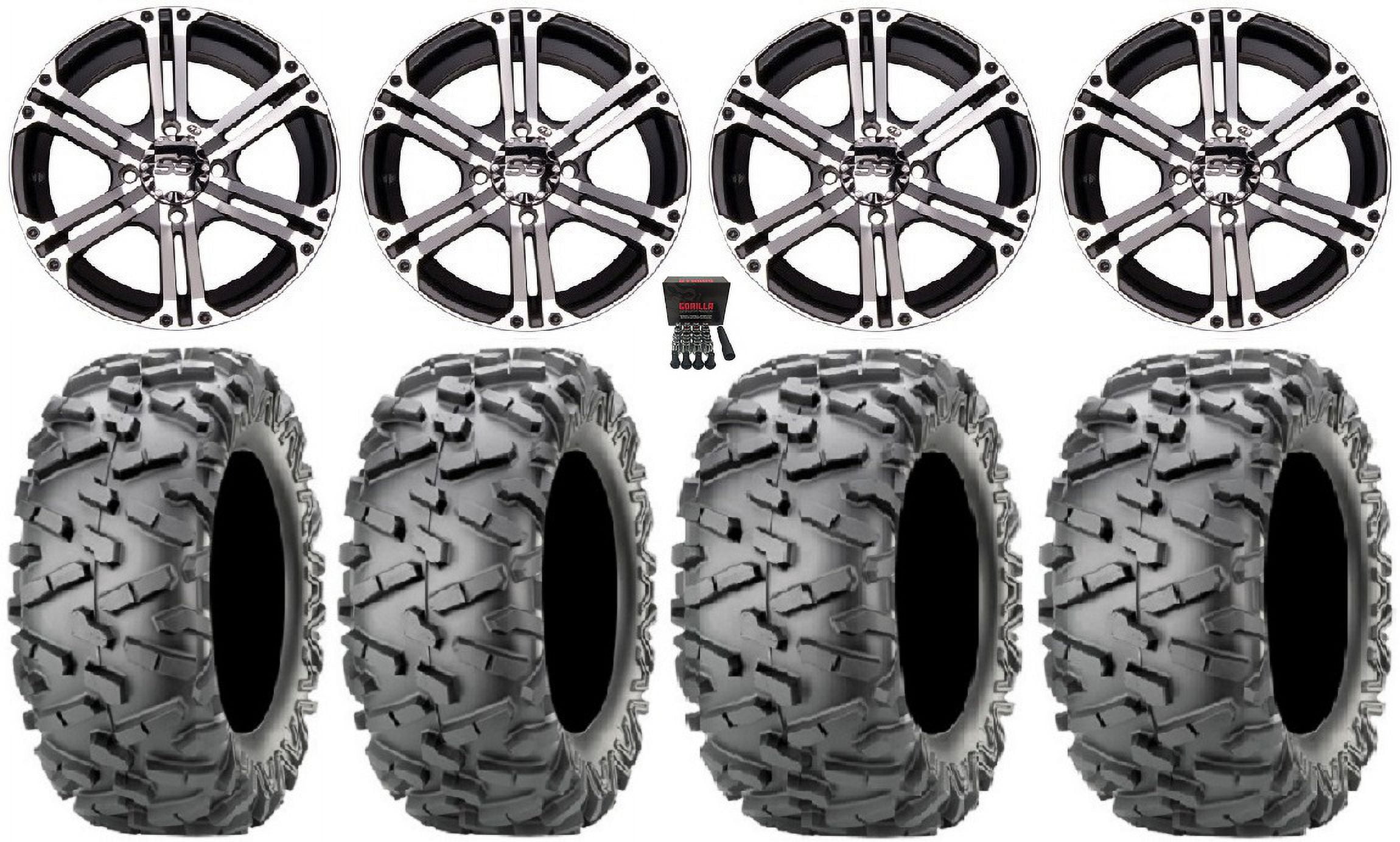 ITP SS212 14" Wheels Machined 26" BigHorn 2.0 Tires Yamaha Viking ...