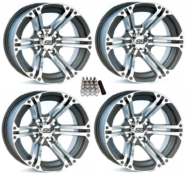 ITP SS212 UTV Wheels/Rims Machined 14" Kawasaki Mule Pro FXT - Walmart.com