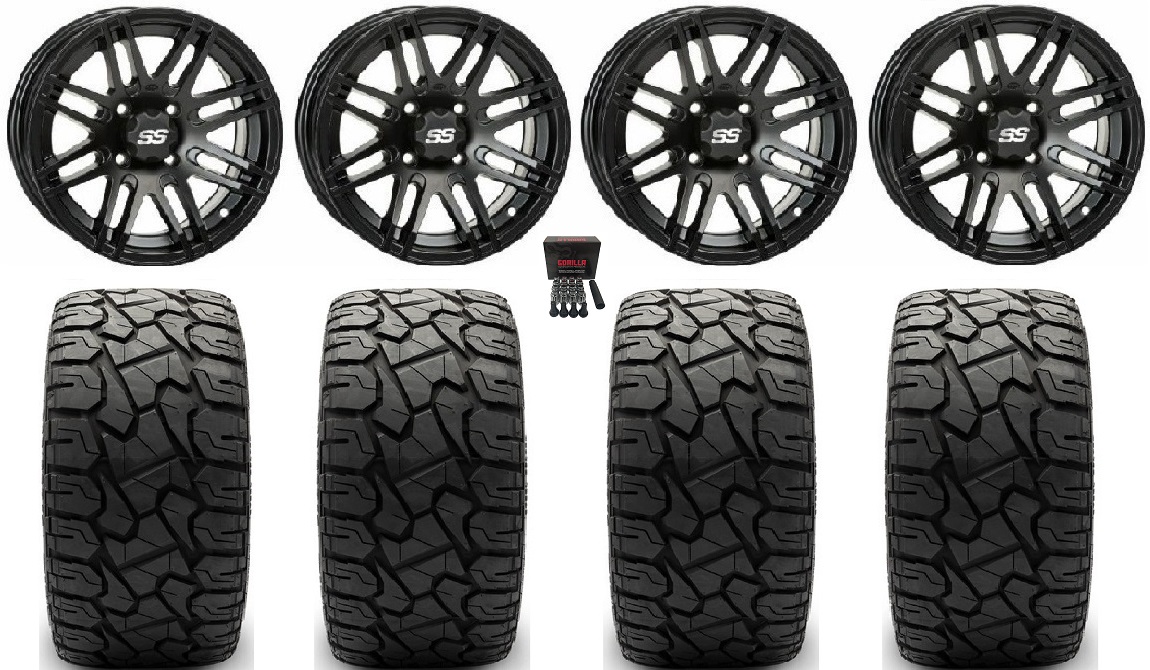 ITP SS316 12" Wheels Black Ops 23" X Comp X/T Tires Polaris RZR 170 ...